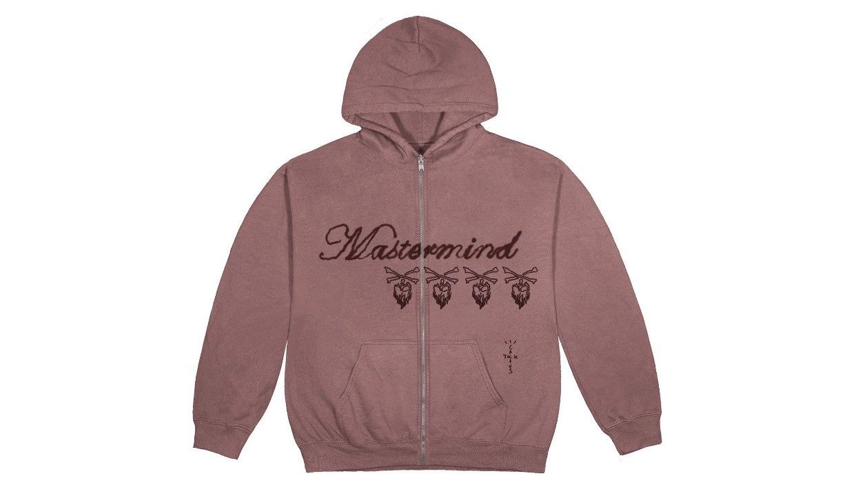 Travis Scott Travis Scott Cactus Jack For Mastermind Skull Zip Up ...