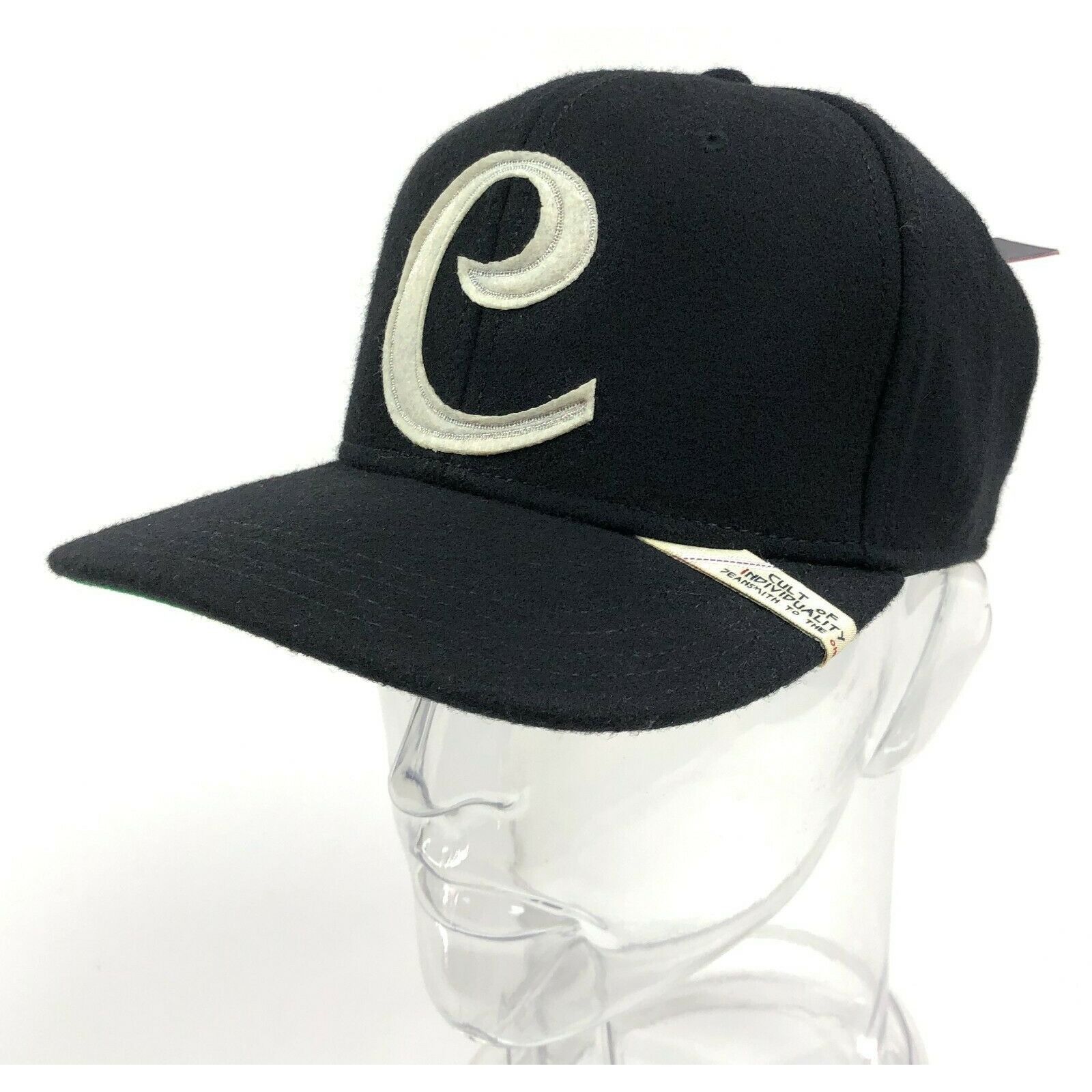 Cult Of Individuality Cult Of Individuality Black Wool Blend Snapback ...