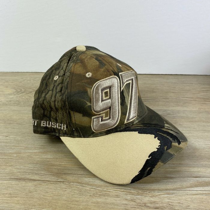 Other Camo Kurt Busch #97 NASCAR Racing Hat Cap | Grailed
