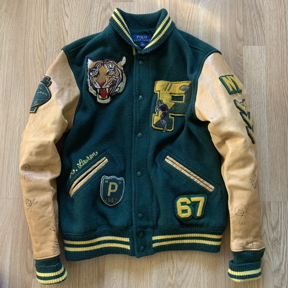 Polo Ralph Lauren × Ralph Lauren Polo Ralph Lauren RL Tigers Letterman ...