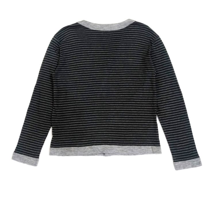 Cardigan RARE! BARACUTA GREY & BLACK STRIPED SMART DAPPER CARDIGAN ...