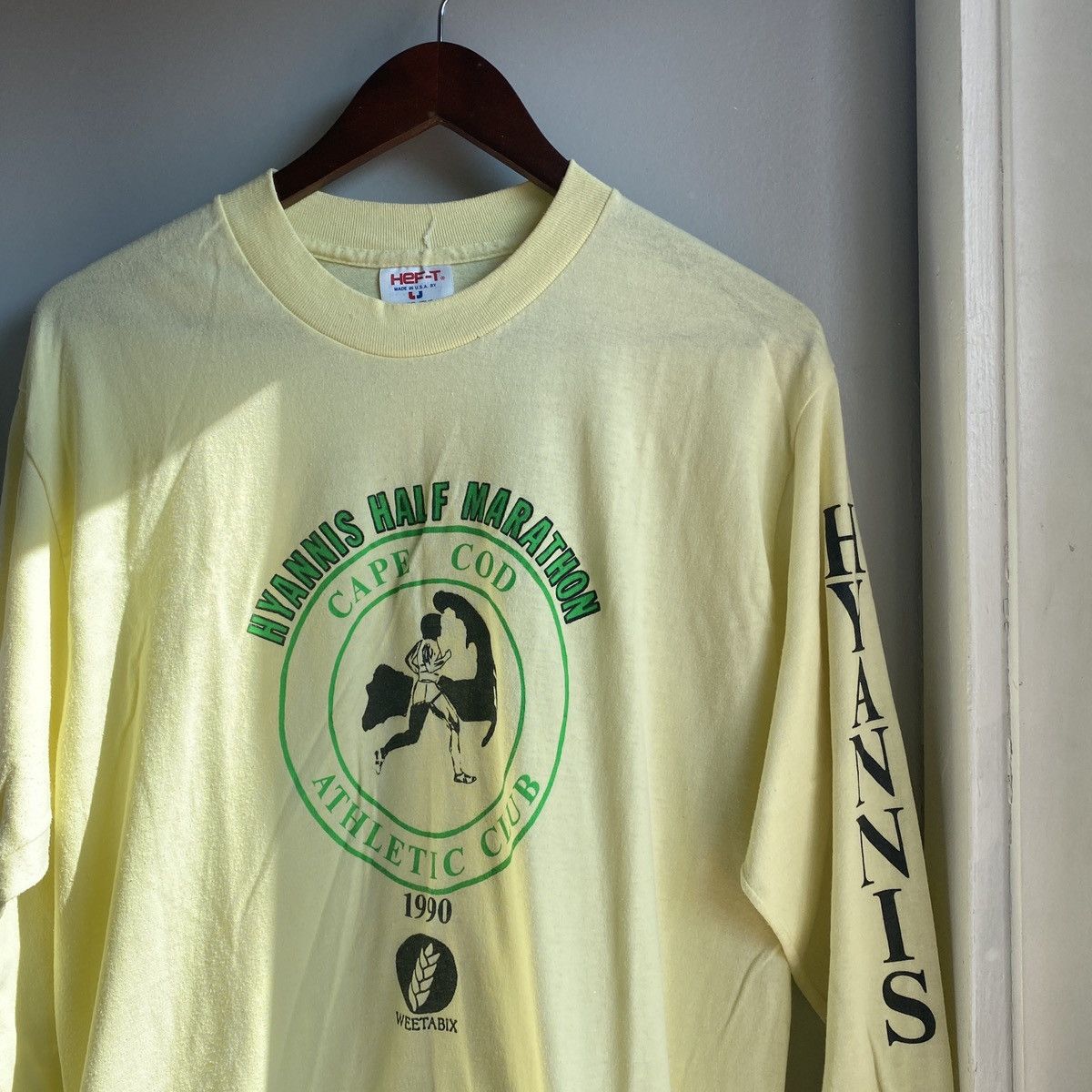 Vintage Vintage Marathon T Shirt 80s Running Sz XL Paper Thin | Grailed