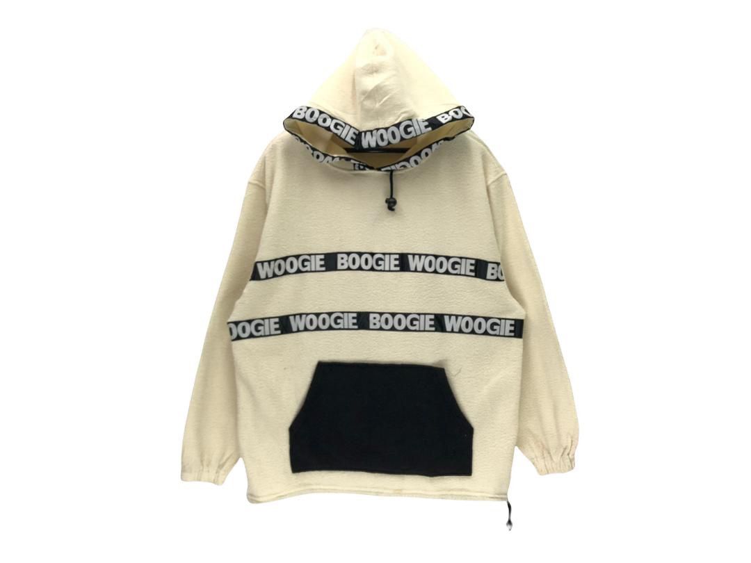 Japanese Brand Japanese Boogie Woogie Big Logo Fleece Hoodie | Grailed