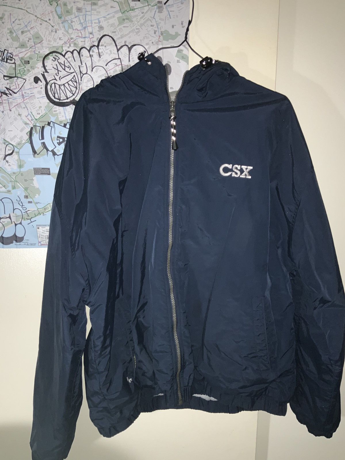 Vintage Csx embroidered jacket | Grailed