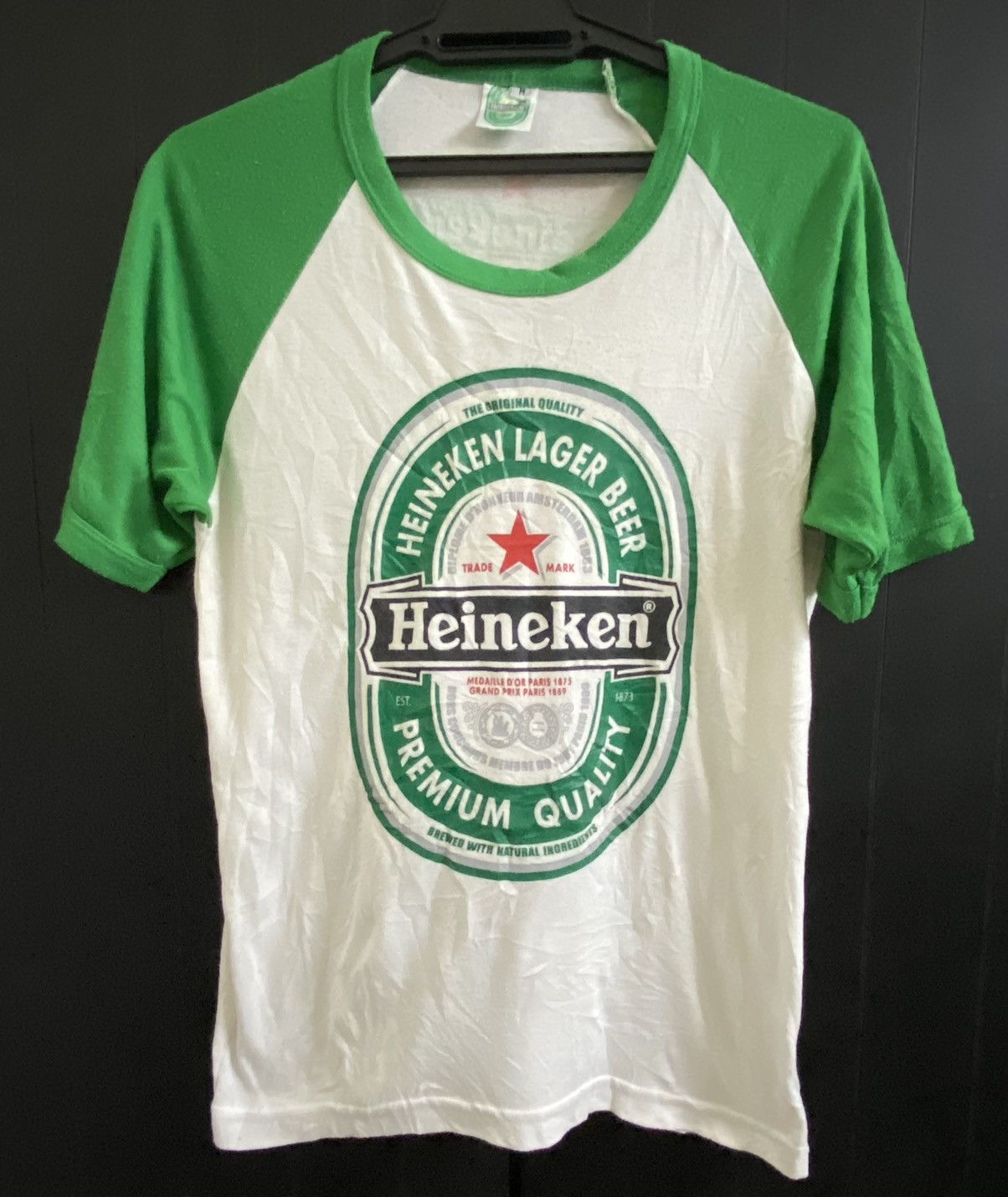 Heineken × Vintage VINTAGE HEINEKEN RARE DESIGN SHIRT | Grailed