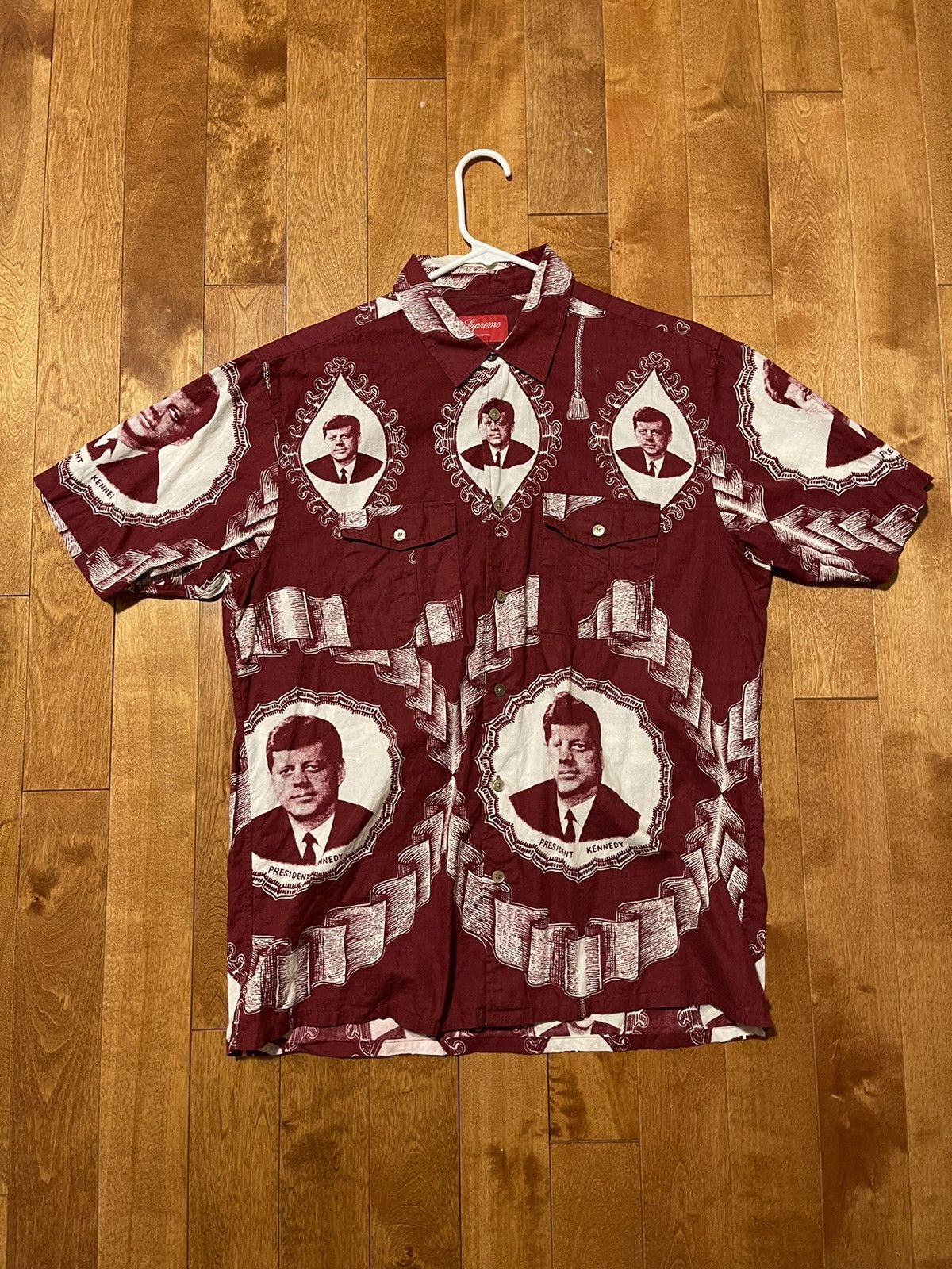 Supreme S/S 2013 Supreme x JFK Kennedy Button Up | Grailed