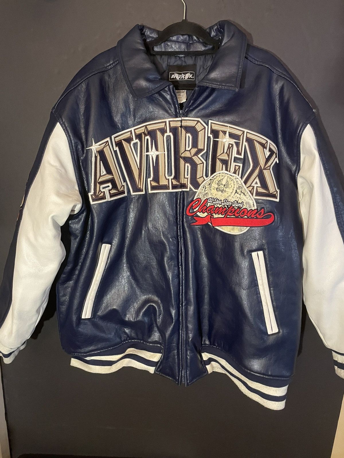 Avirex × Avirex Varsity Jacket Vintage Avirex NBA All-Star Avirex × Avirex Varsity Jacket Vintage Avirex NBA All-Star