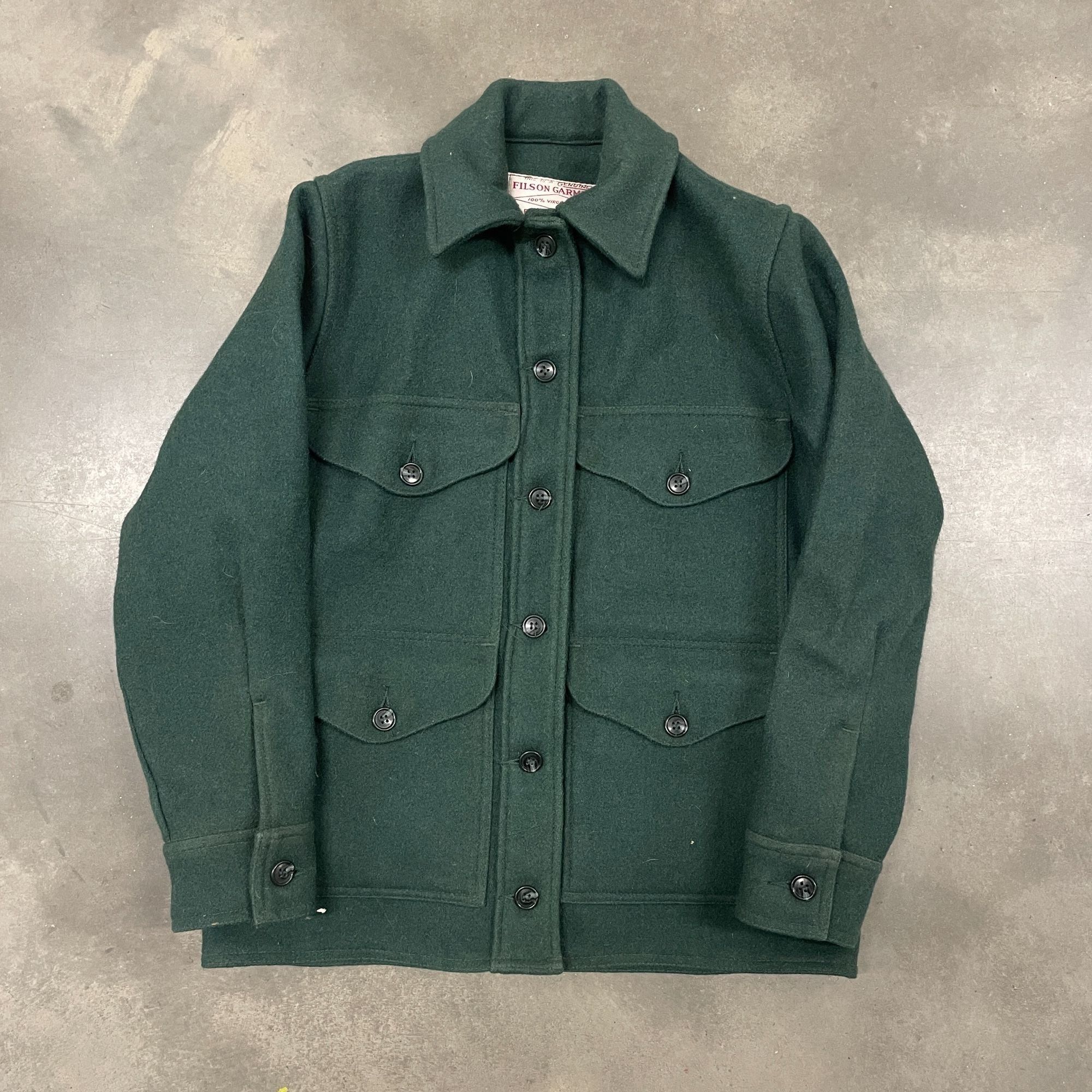 Vintage VTG Filson Filson CO Seattle Green Wool 4 Pocket Hunting | Grailed