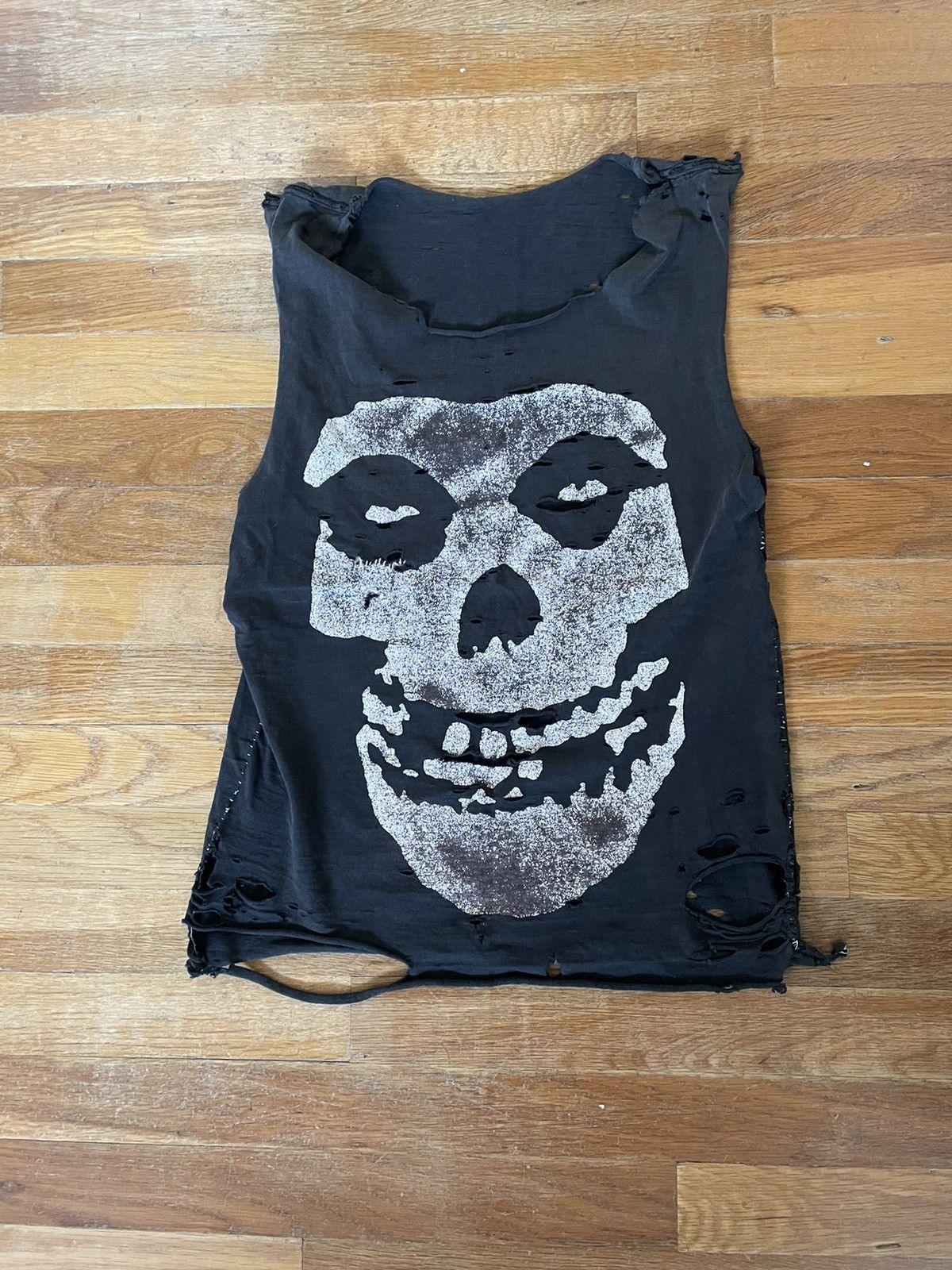 Vintage Vintage Misfits Shredded Tank Top | Grailed