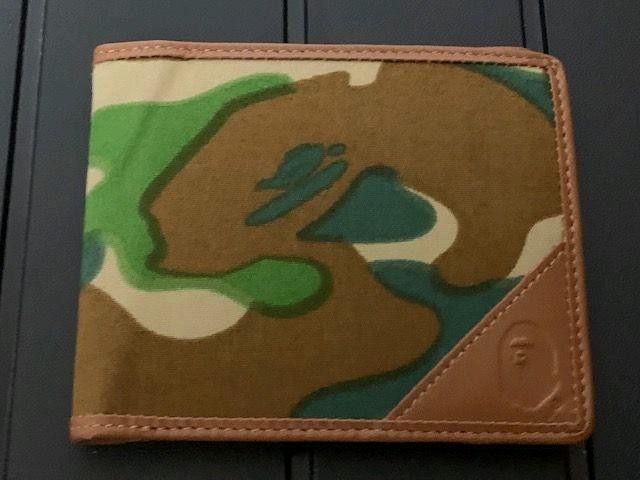 Bape A bathing ape Camo Wallet | Grailed
