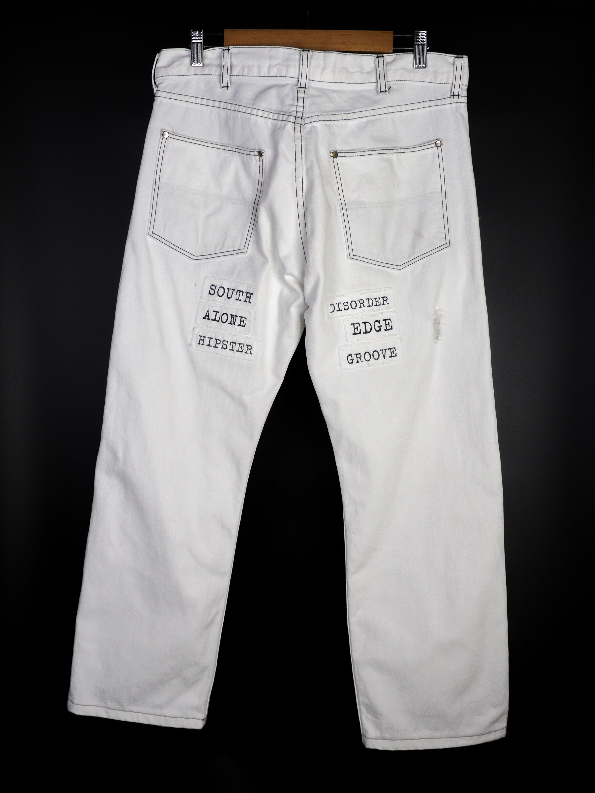 Number (N)ine × Takahiromiyashita The Soloist. SS/02 "Modern Age" White ...