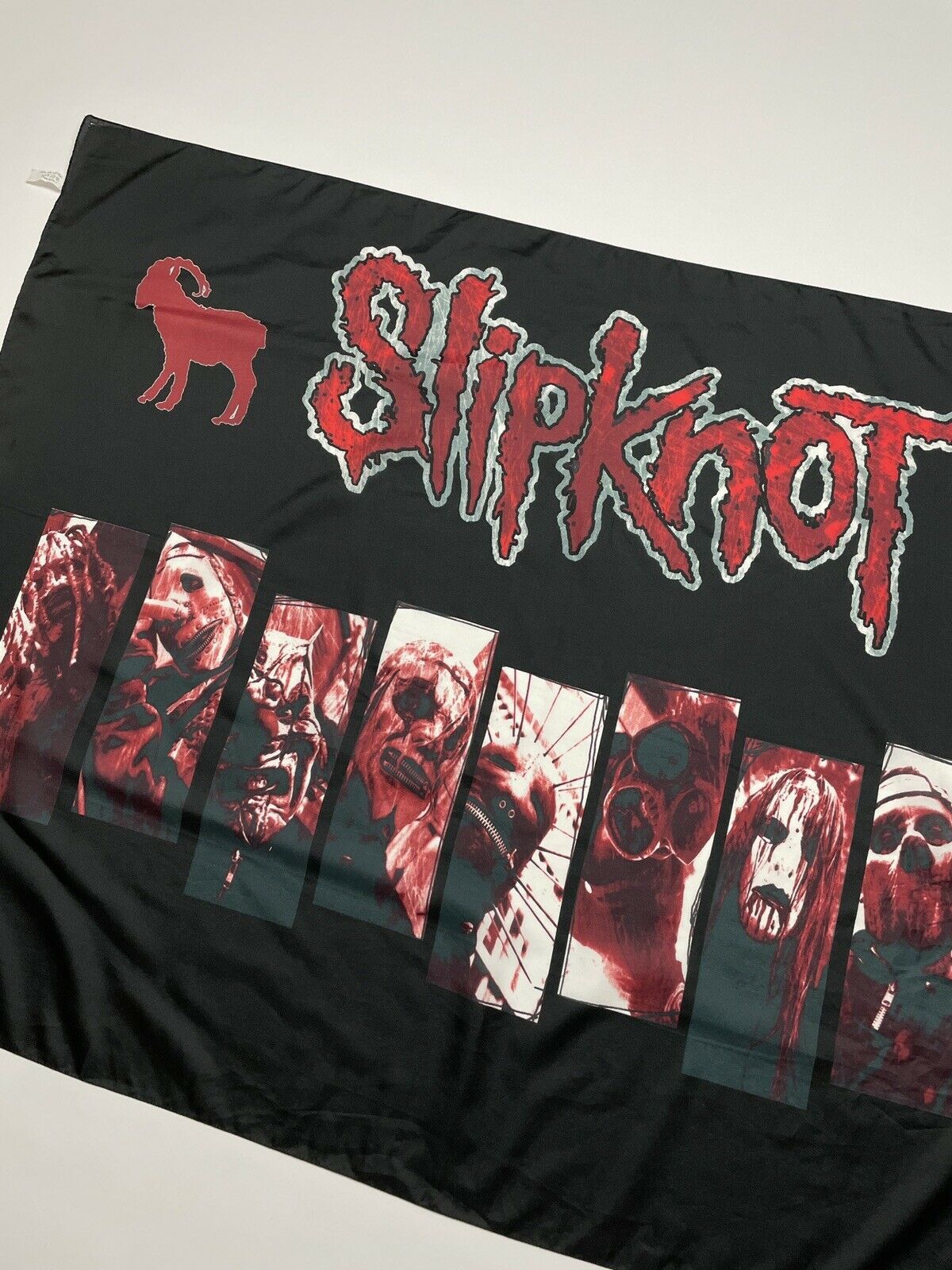 Slipknot × Vintage SLIPKNOT 2002 FLAG POSTER VINTAGE 105x77 | Grailed