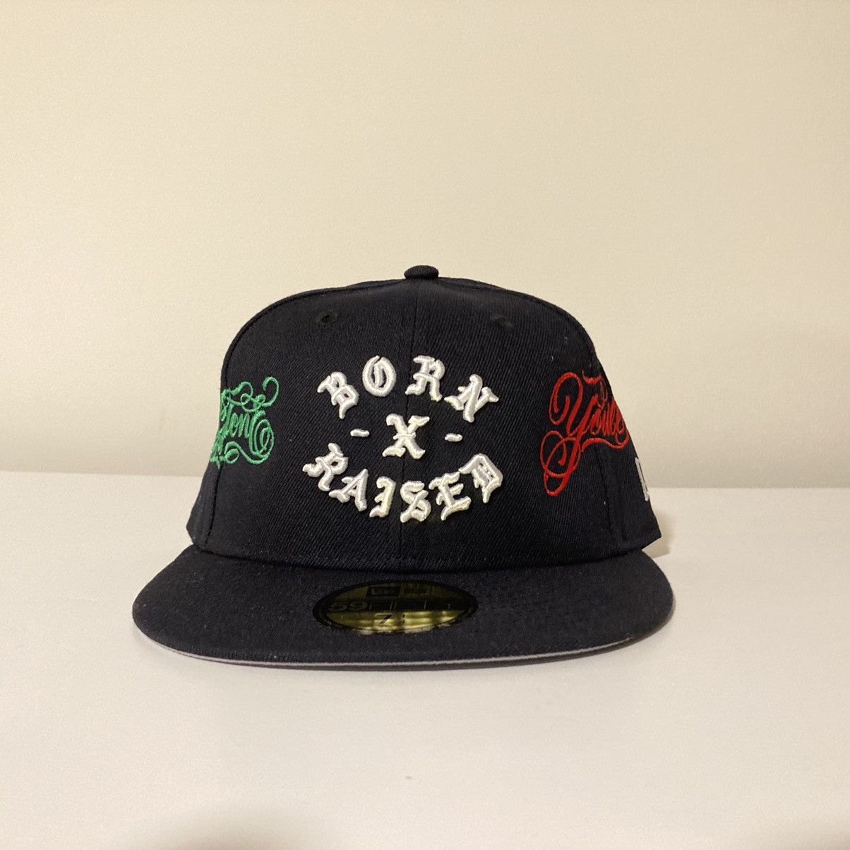 Born X Raised Navy Born X Raised + Mr Cartoon Baseball Hat 7 1/4 | Grailed