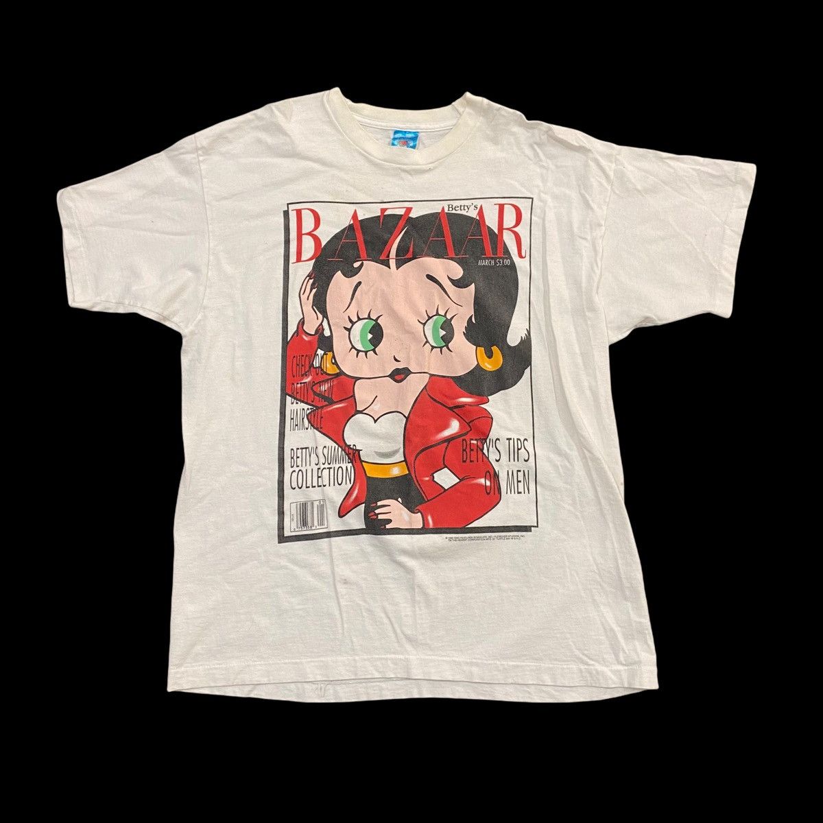 Fruit Of The Loom × Vintage Vintage 90s 1995 Betty Boop Feminist ...