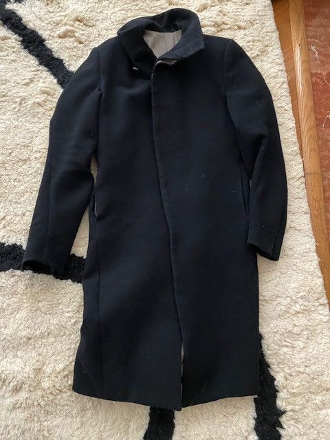 Devoa 2012 AW Devoa Wool/Cashmere Black Long Coat | Grailed