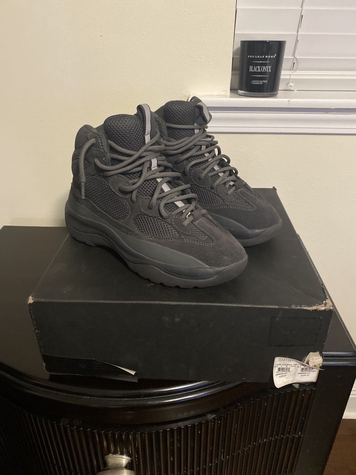 Yeezy YEEZY SEASON 6 DESERT BOOT GRAPHITE | Grailed