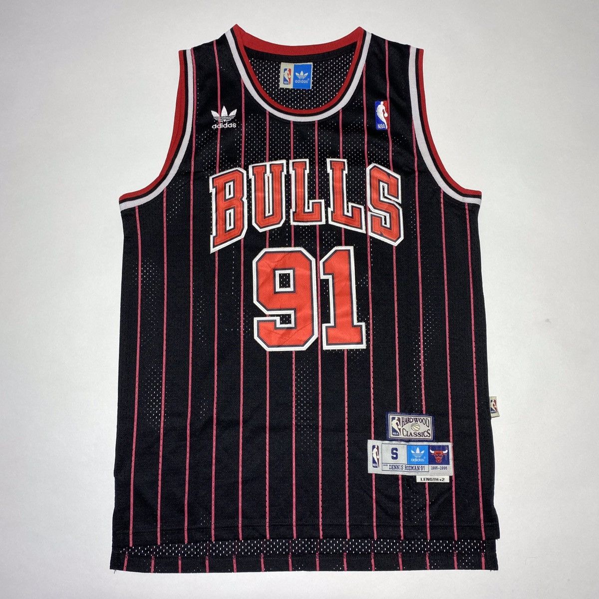 Adidas Vintage Dennis Rodman Chicago Bulls Jersey #91 | Grailed