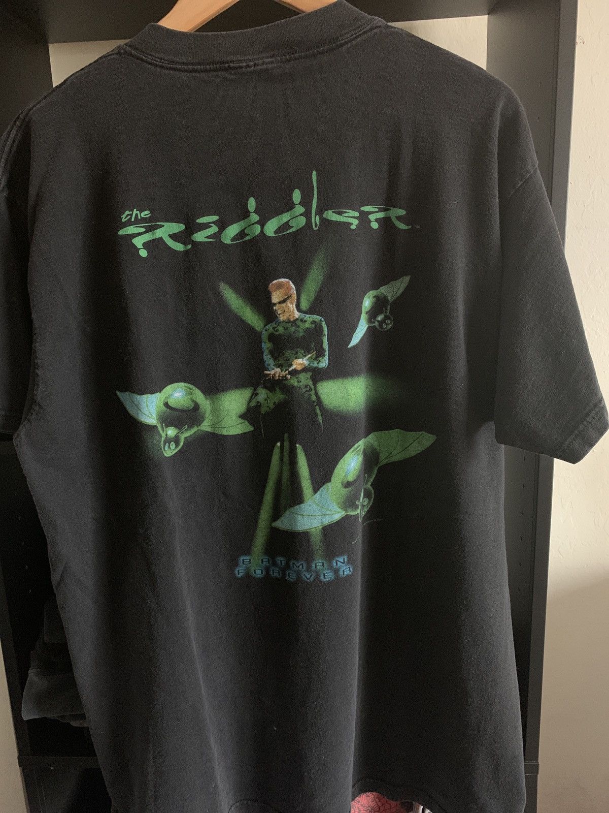 Vintage The Riddler Movie Promo Vintage Shirt | Grailed