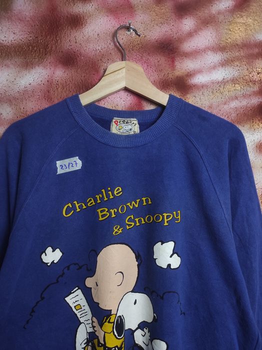 Vintage Snoopy Peanuts Vintage Vtg Sweatshirt Grailed