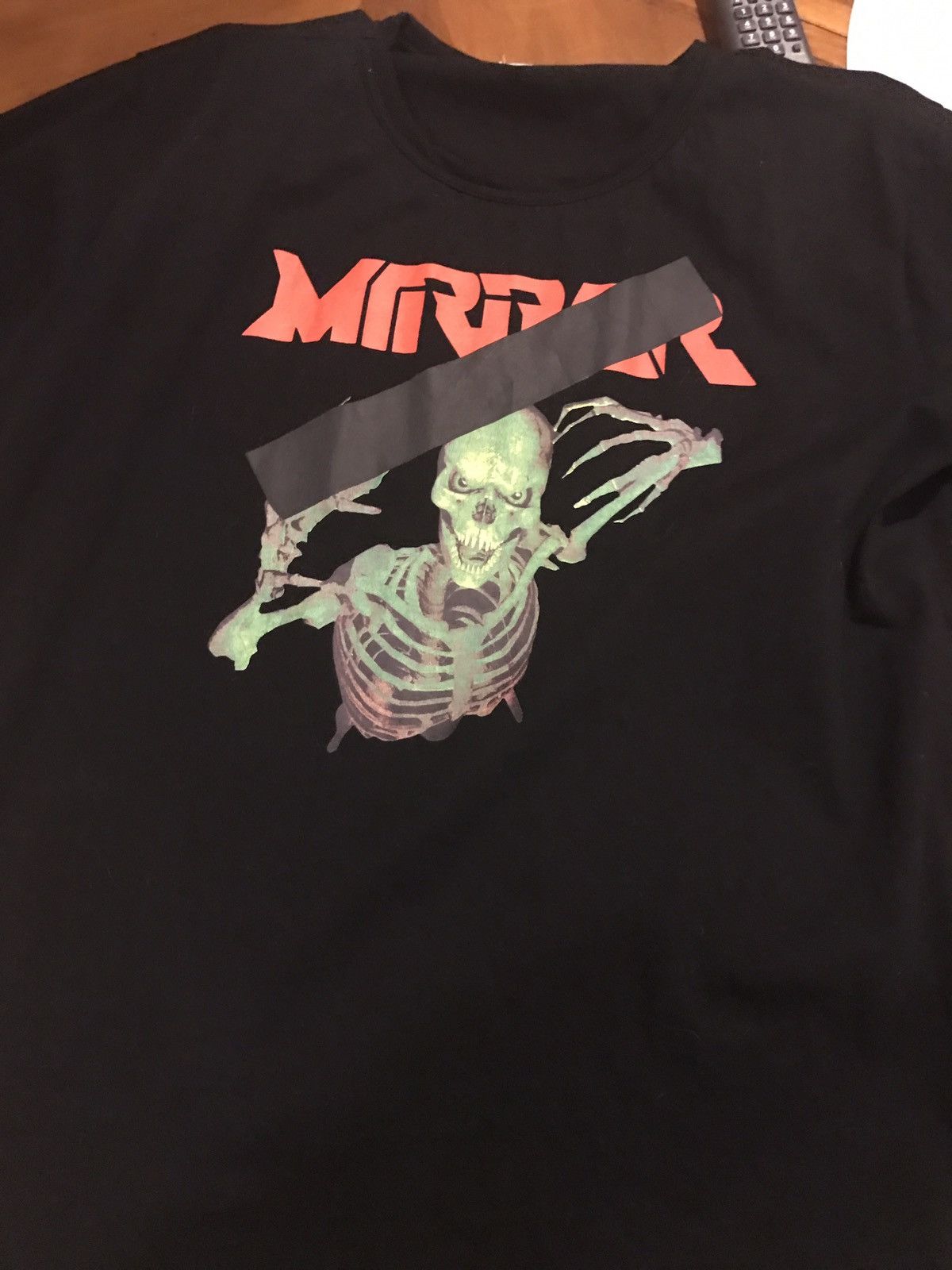 Off-White Off white skeleton shirt | Grailed