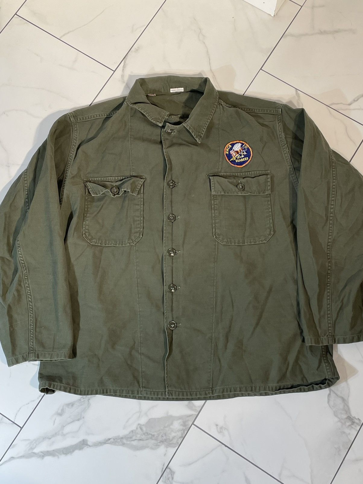 Military × Vintage Vintage M-1947 Seabee OG 107 Jacket | Grailed
