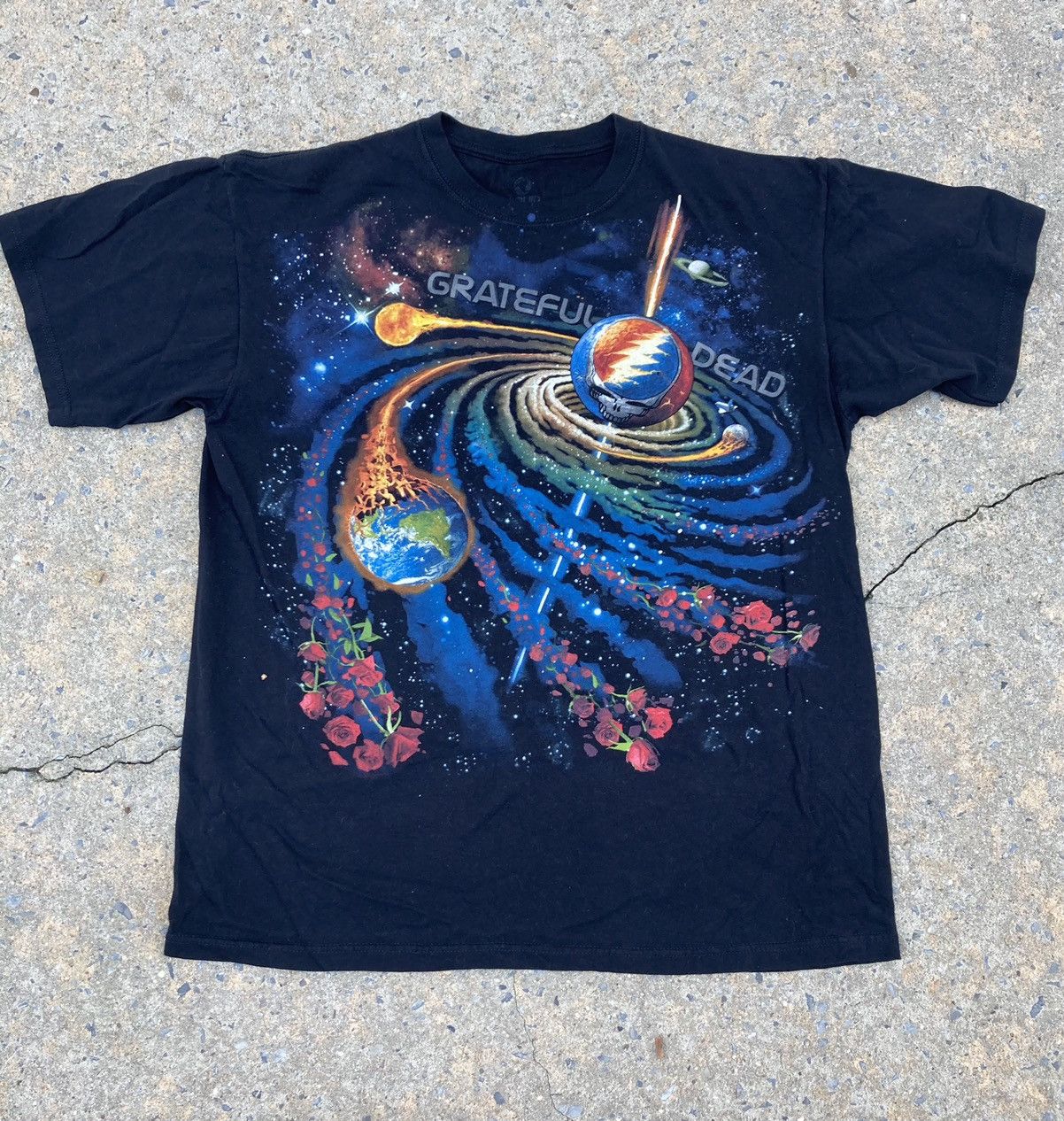 Vintage Vintage Grateful Dead Steal Your Orbit Space Galaxy Shirt | Grailed