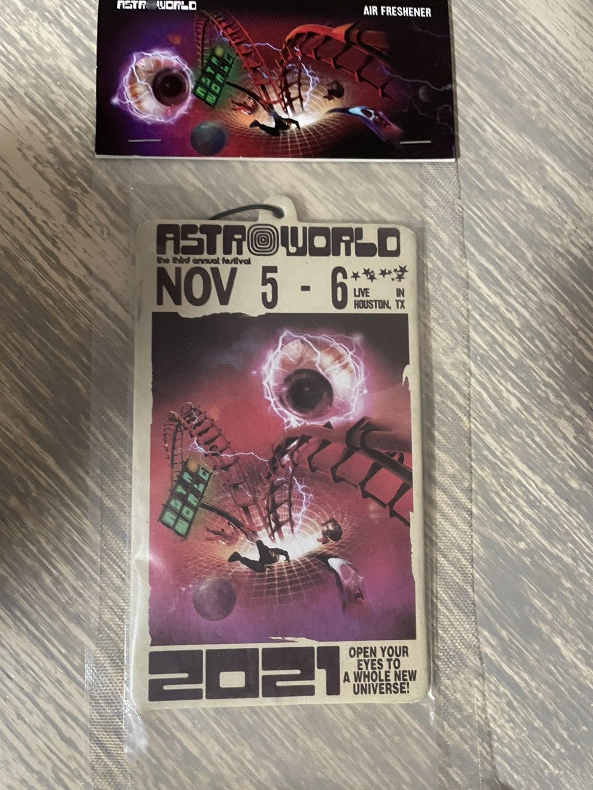 Travis Scott *RARE* Travis Scott Astroworld Festival air freshener car ...