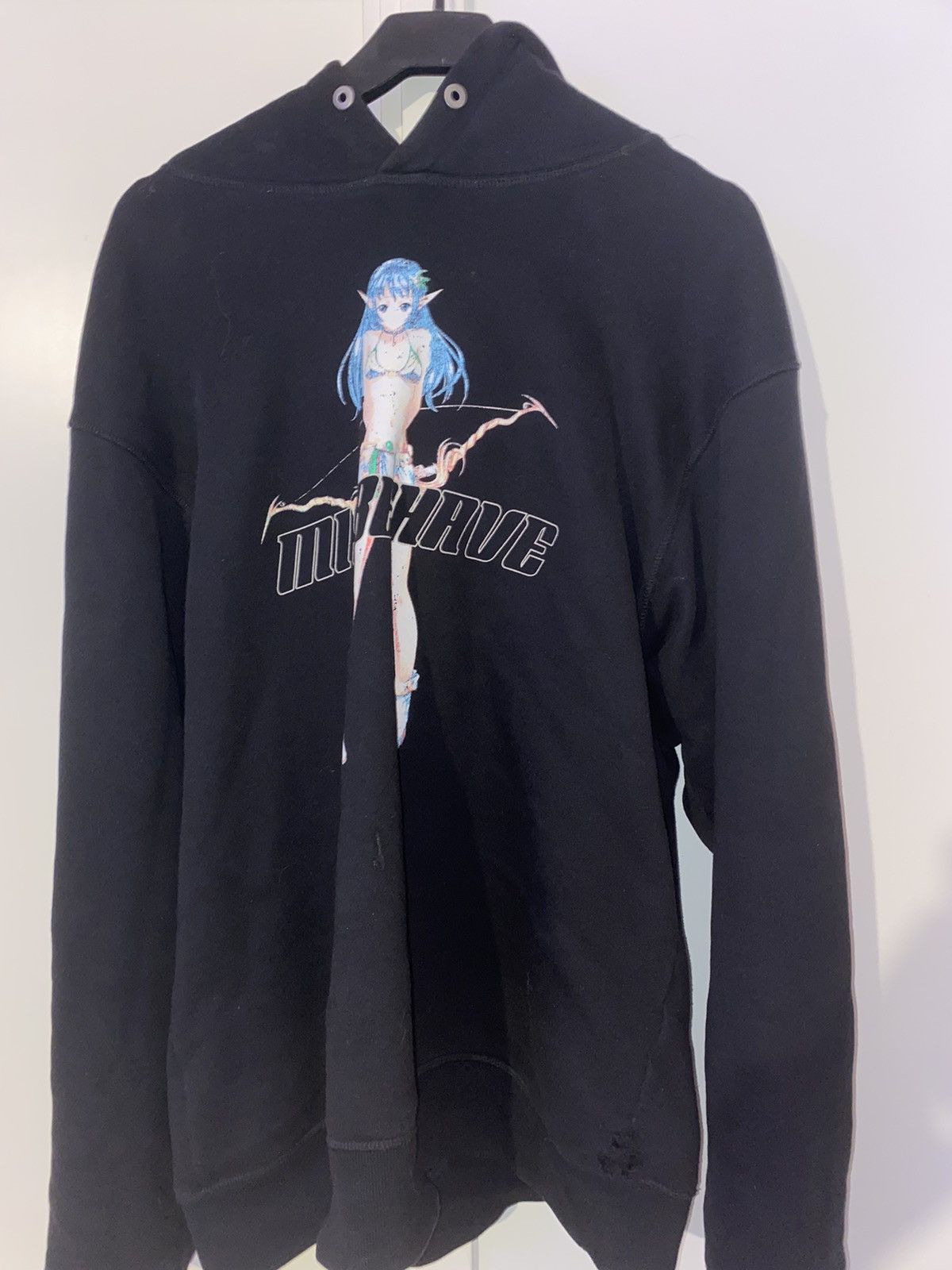 Misbhv MISBHV Shibuya Anime Girl Hoodie | Grailed