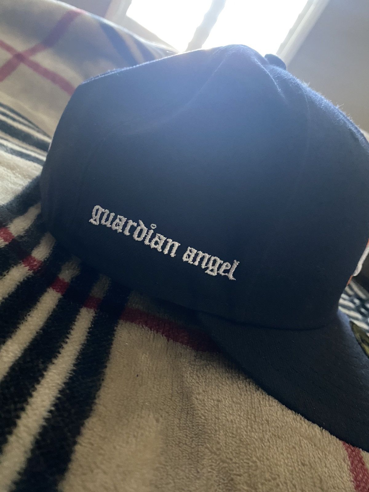 Faze Guardian Angel Houston Heaven Fitted Hat | Grailed