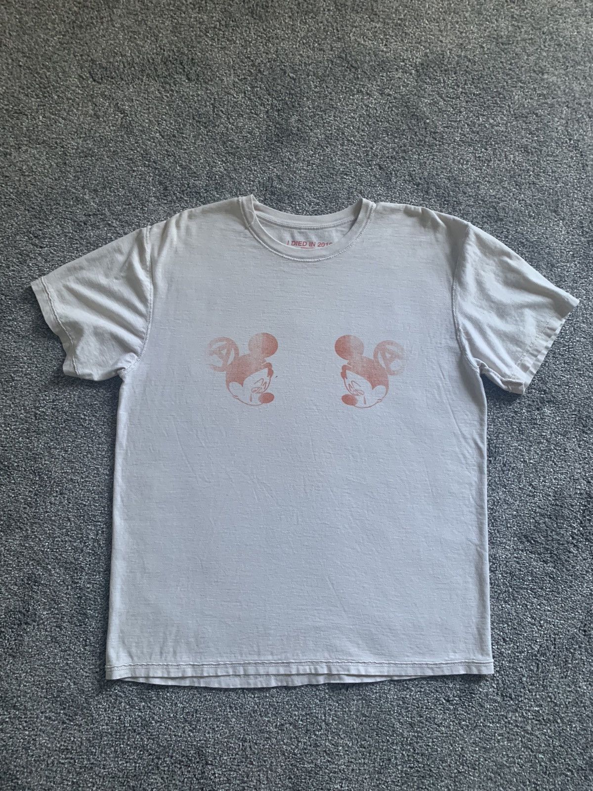 Mickey Mouse × Playboi Carti Life Is War Too Lonesome T-Shirt | Grailed