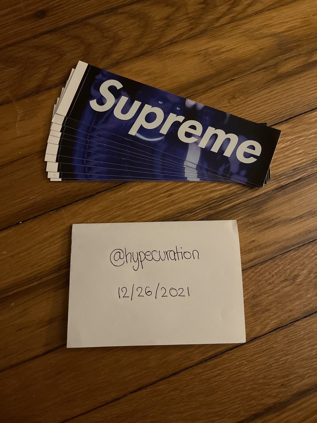 Supreme Supreme Nas & DMX ‘Belly’ Box Logo Sticker Lot of 10 | Grailed