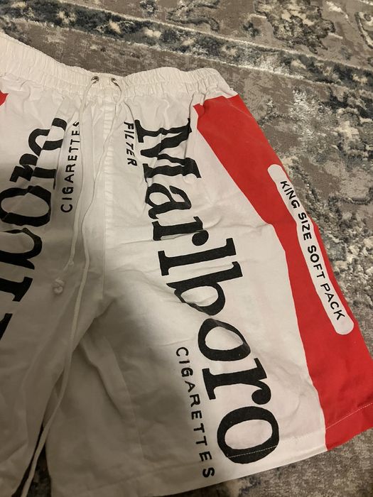 Marlboro Marlboro shorts all over print | Grailed