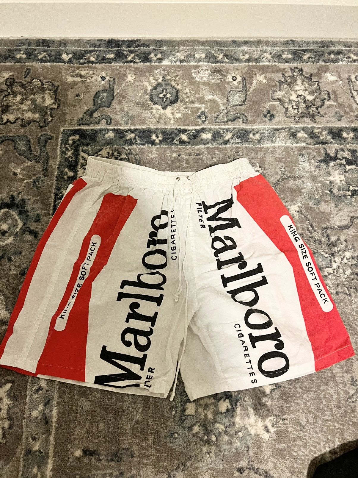 Marlboro Marlboro shorts all over print | Grailed