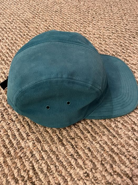 Supreme Supreme Suede 5 panel hat blue | Grailed