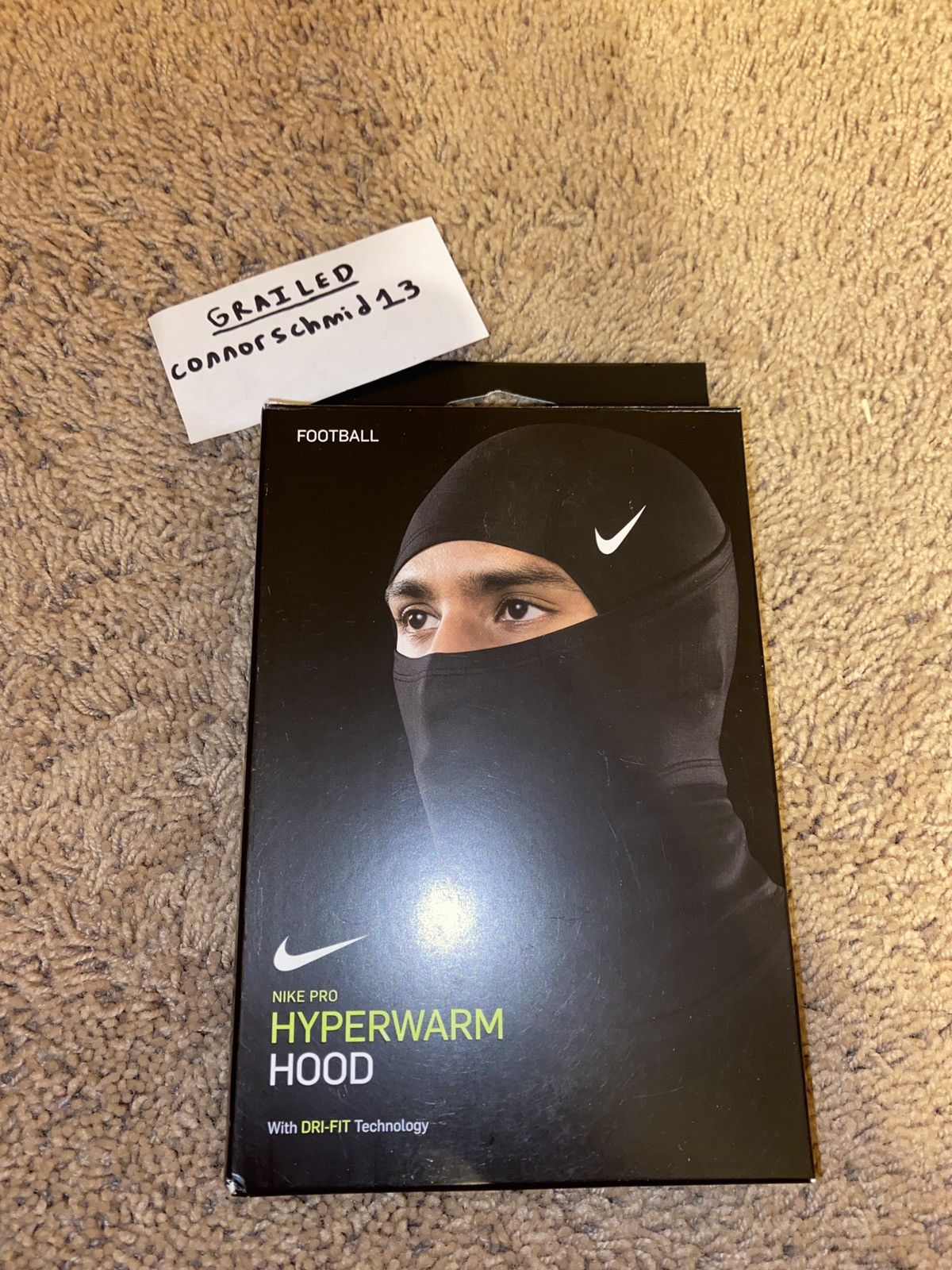 Nike 🚨SHIPS FREE🚨Nike Pro Hyperwarm Hood Ski Mask Face Mask NWT! | Grailed