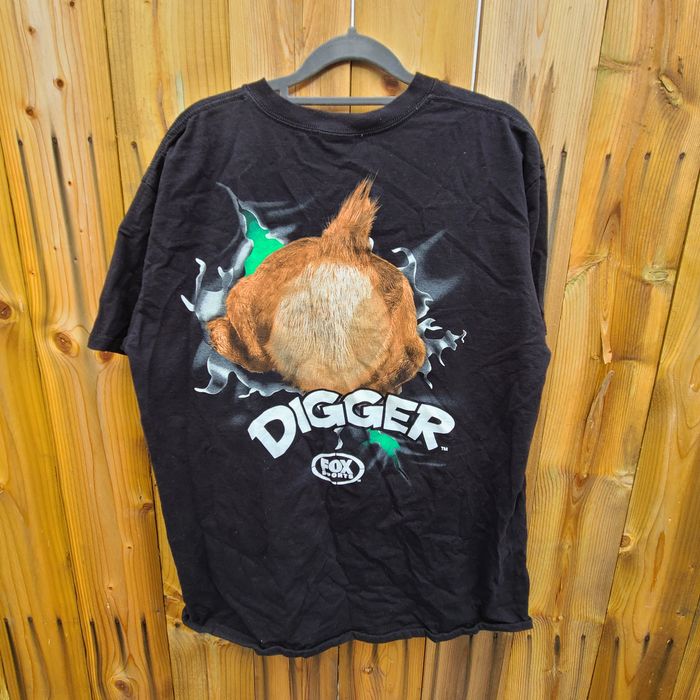 Vintage 2009 Gopher Digger Nascar Fox Sports Double-Sided Shirt | Grailed