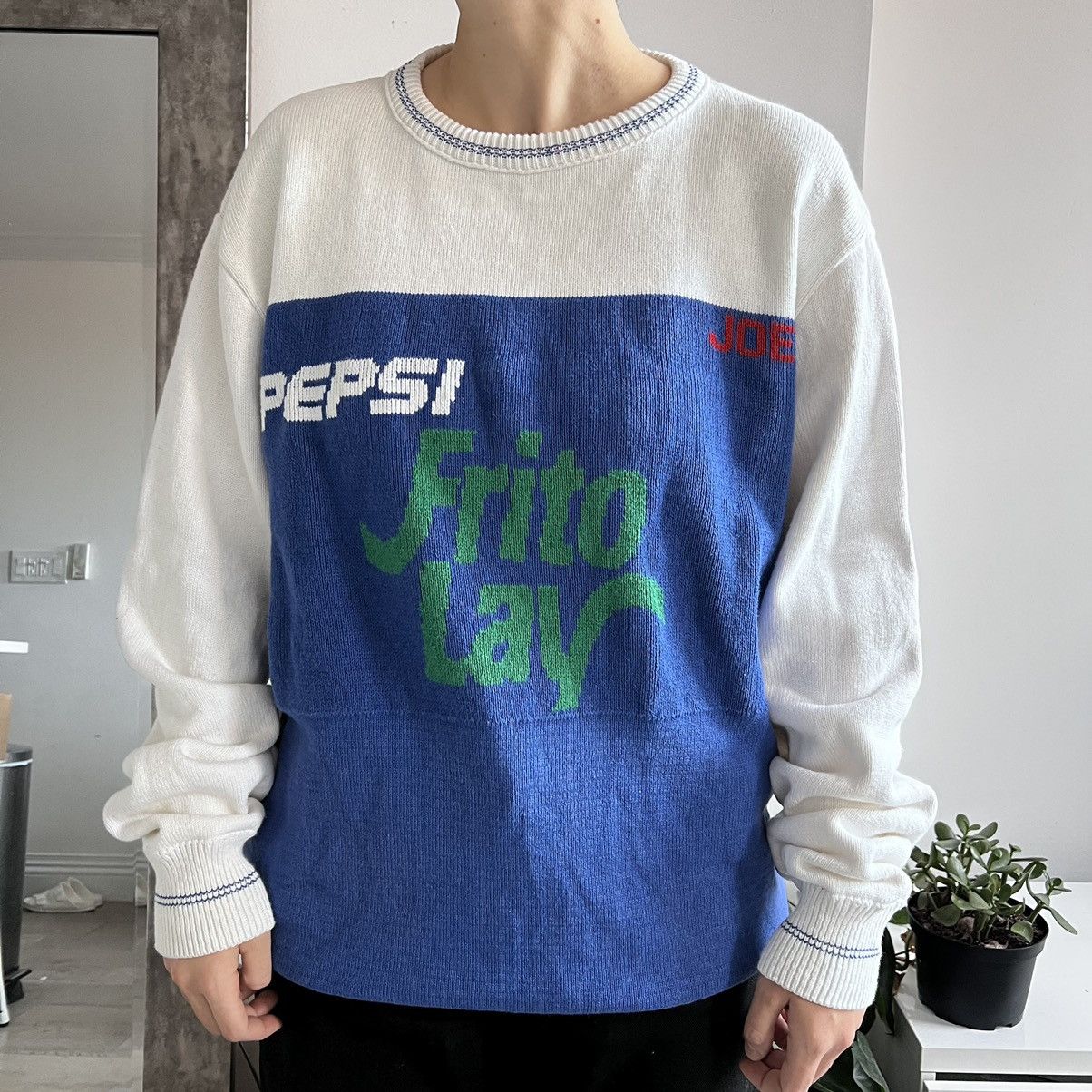 Vintage Vintage Pepsi/Frito Lay Knit Sweater | Grailed