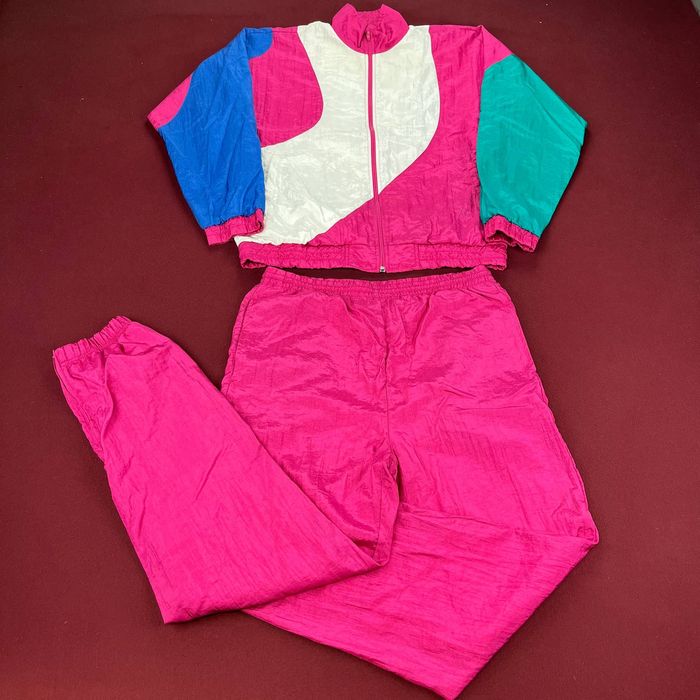 Jc Penney Vintage JCPenney USA Olympics Tracksuit Jacket Pants Adult S ...