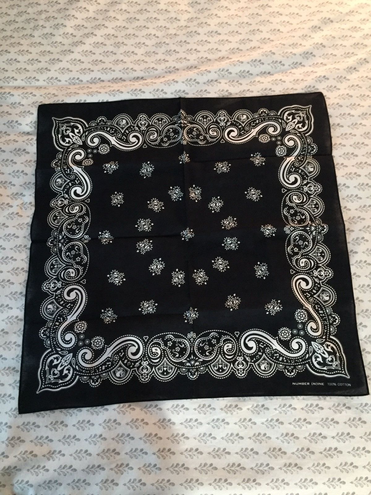 Number (N)ine Number (N)ine Nine Bandanna Handkerchief Free Shipping ...