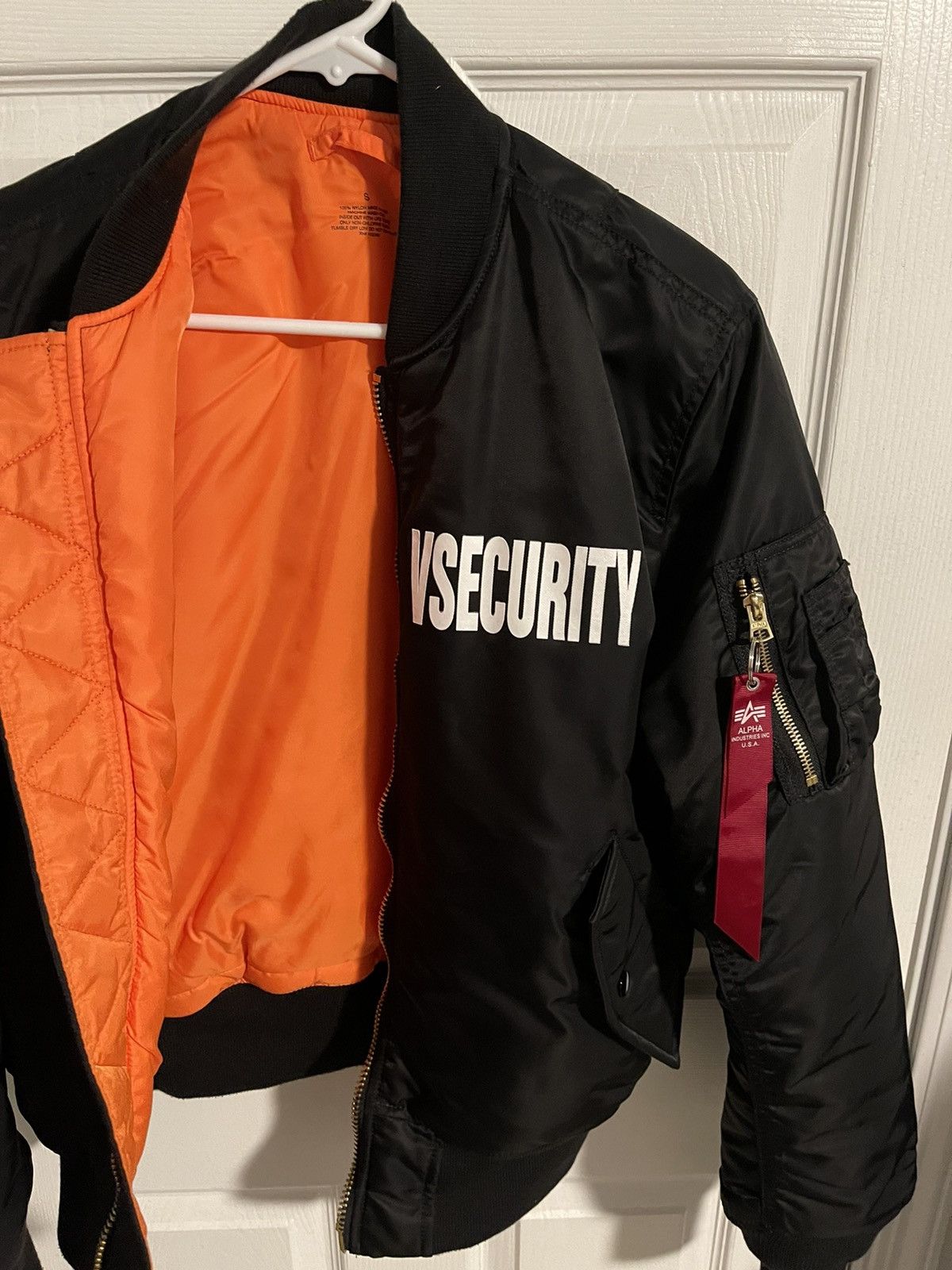 Playboi Carti King Vamp Tour “VSECURITY” Bomber X Playboi Carti | Grailed