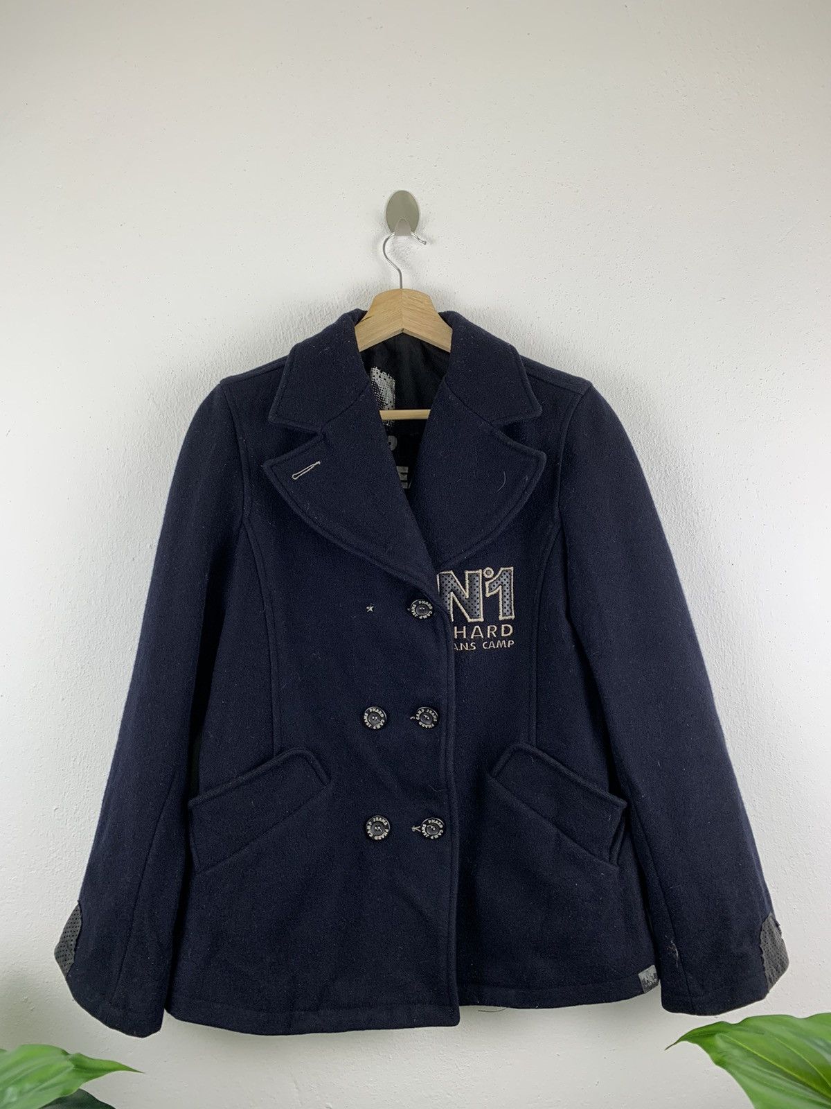 Brand × Italian Designers × Streetwear PHARD JEANS CAMP DOUBLE BREASTED ...