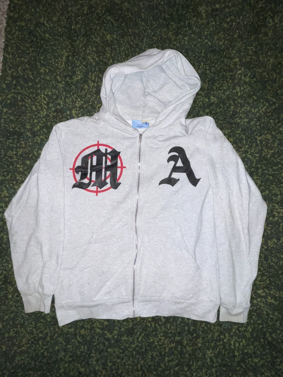 Menace Menace X Absent Pop Up Zip Up | Grailed