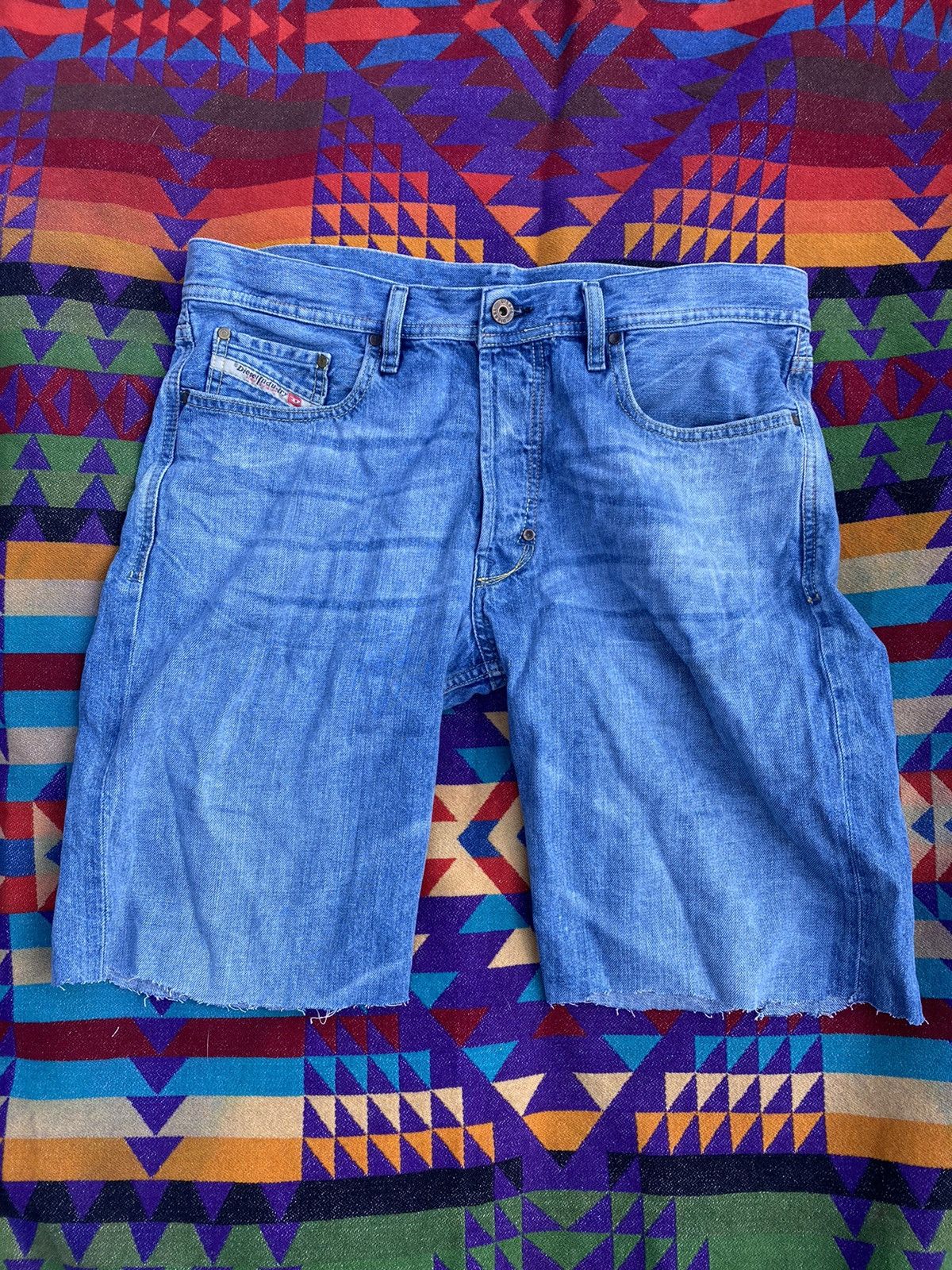 Diesel × Levi's × Vintage Vintage Custom Diesel Jean Shorts / Jorts ...