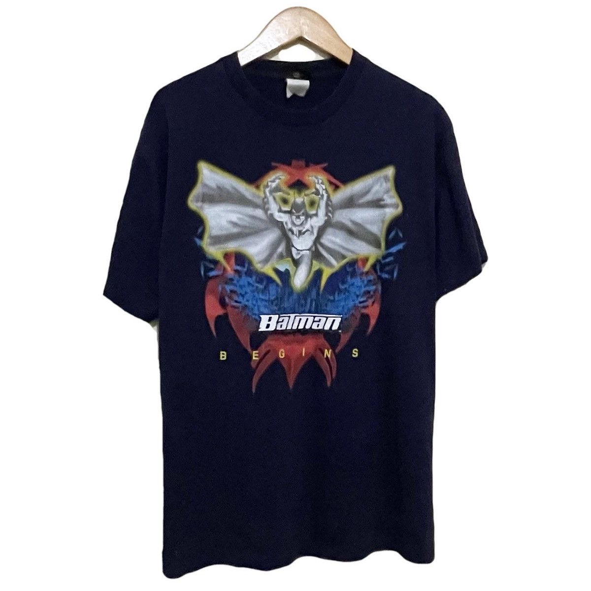 Batman × Movie × Vintage VINTAGE BATMAN BEGINS PROMO TEE | Grailed