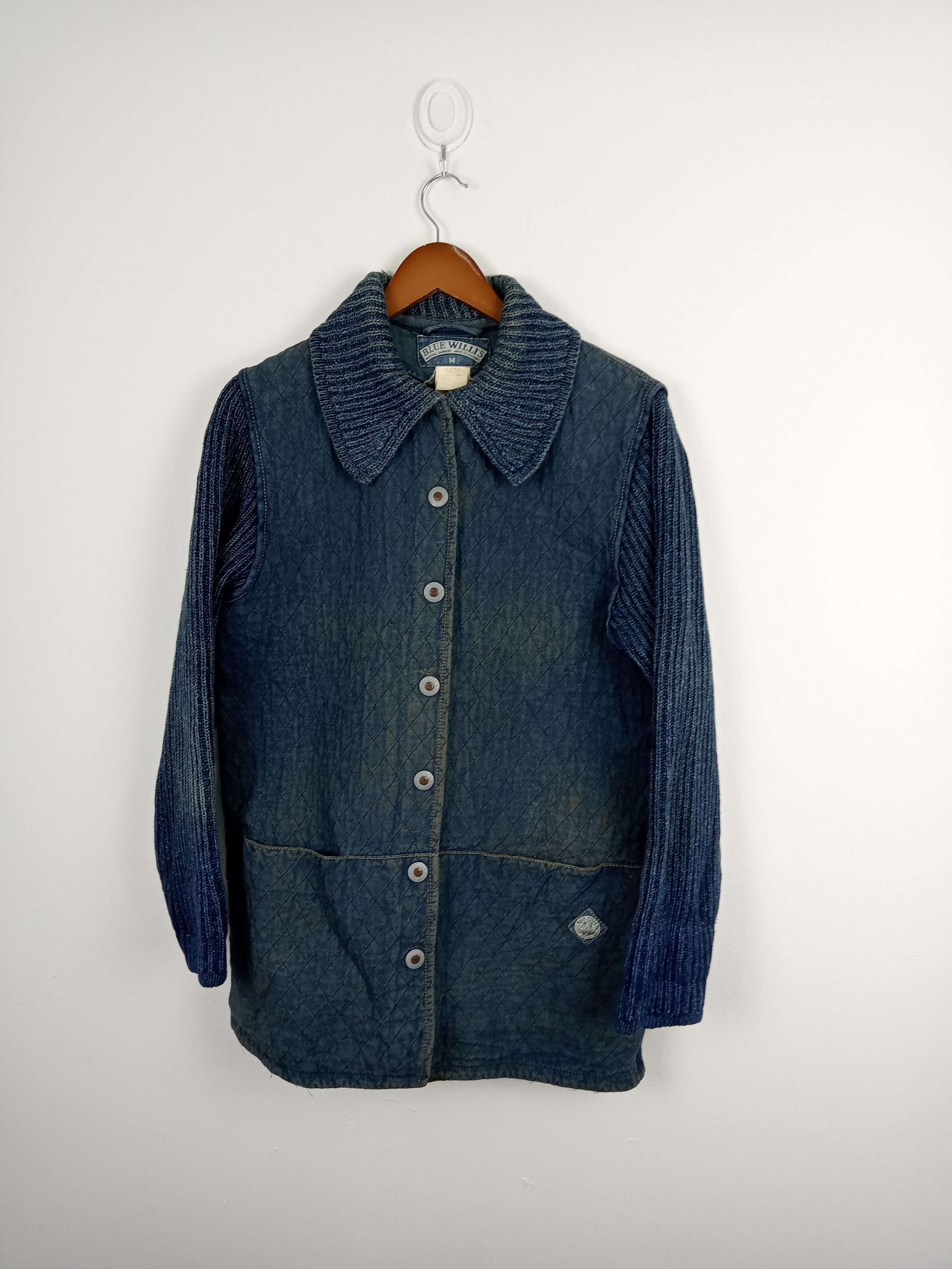 Designer × Vintage Vintage Danish Designer Blue Willis Jacket Made In ...