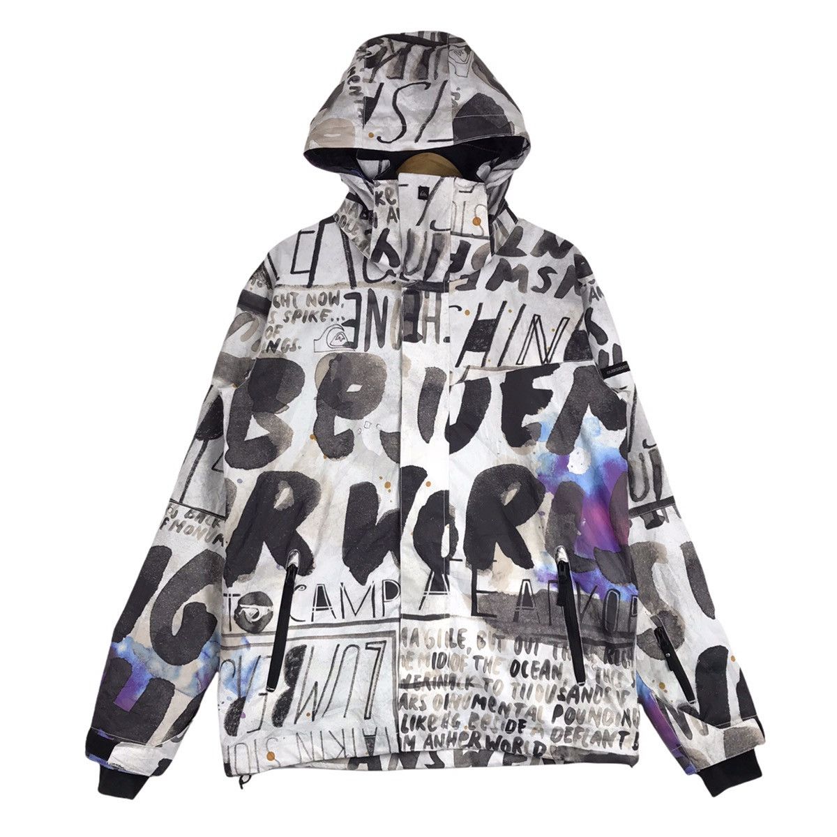 Quiksilver Quiksilver Utility Collection Quiktech 8000mm Hoodie Jacket ...