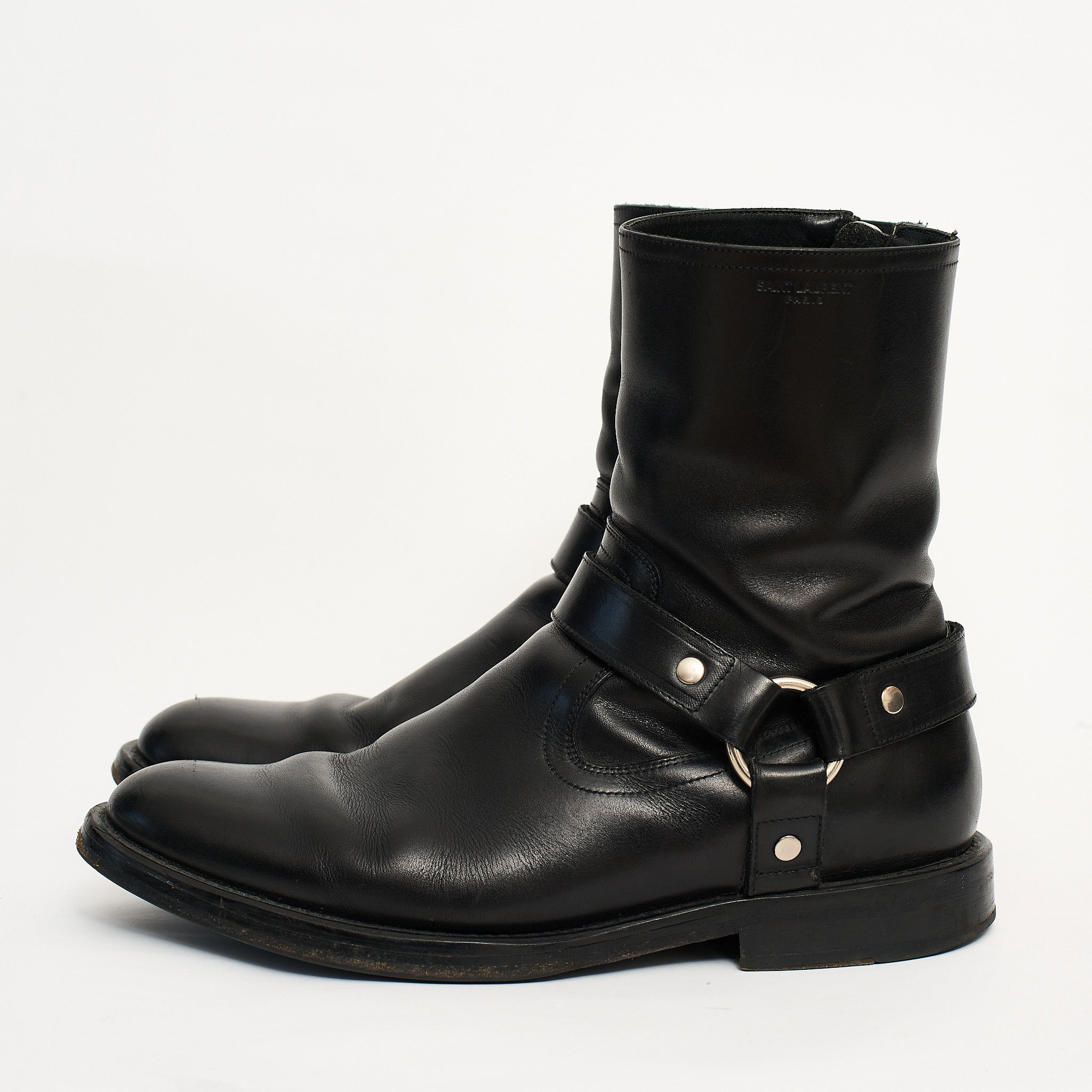 Saint Laurent Paris FW 2013 Saint Laurent Paris SLP Moto Wyatt Boot ...
