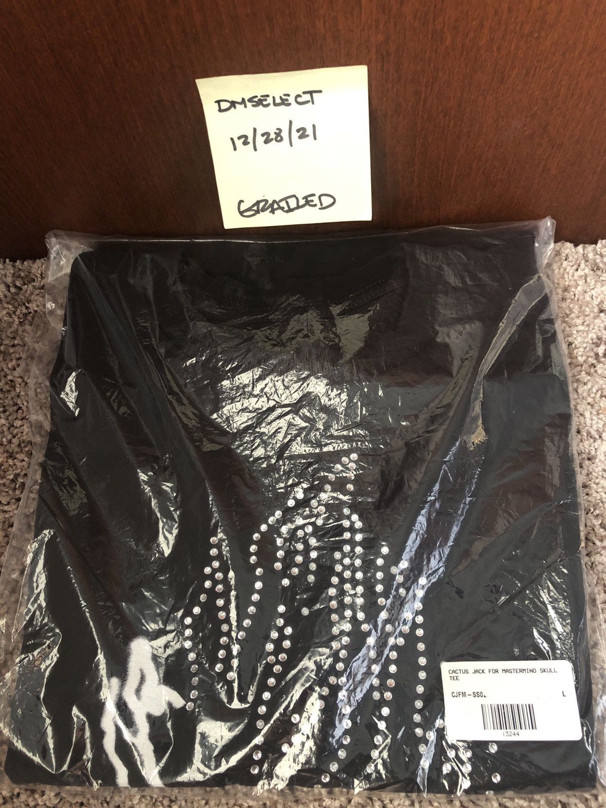 Travis Scott Cactus Jack For Mastermind Japan Skull Tee | Grailed