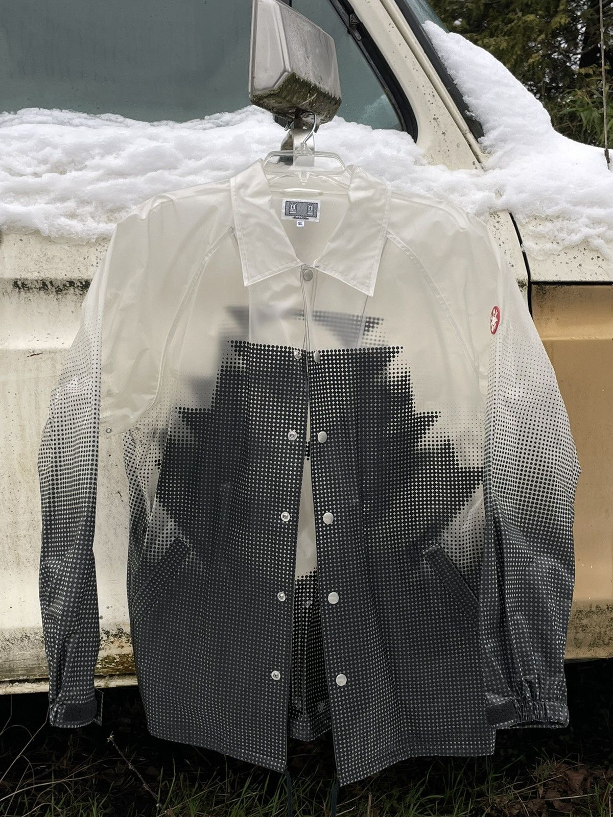 Cav Empt Cav Empt AW12 PVC Clear Button Up Jacket | Grailed