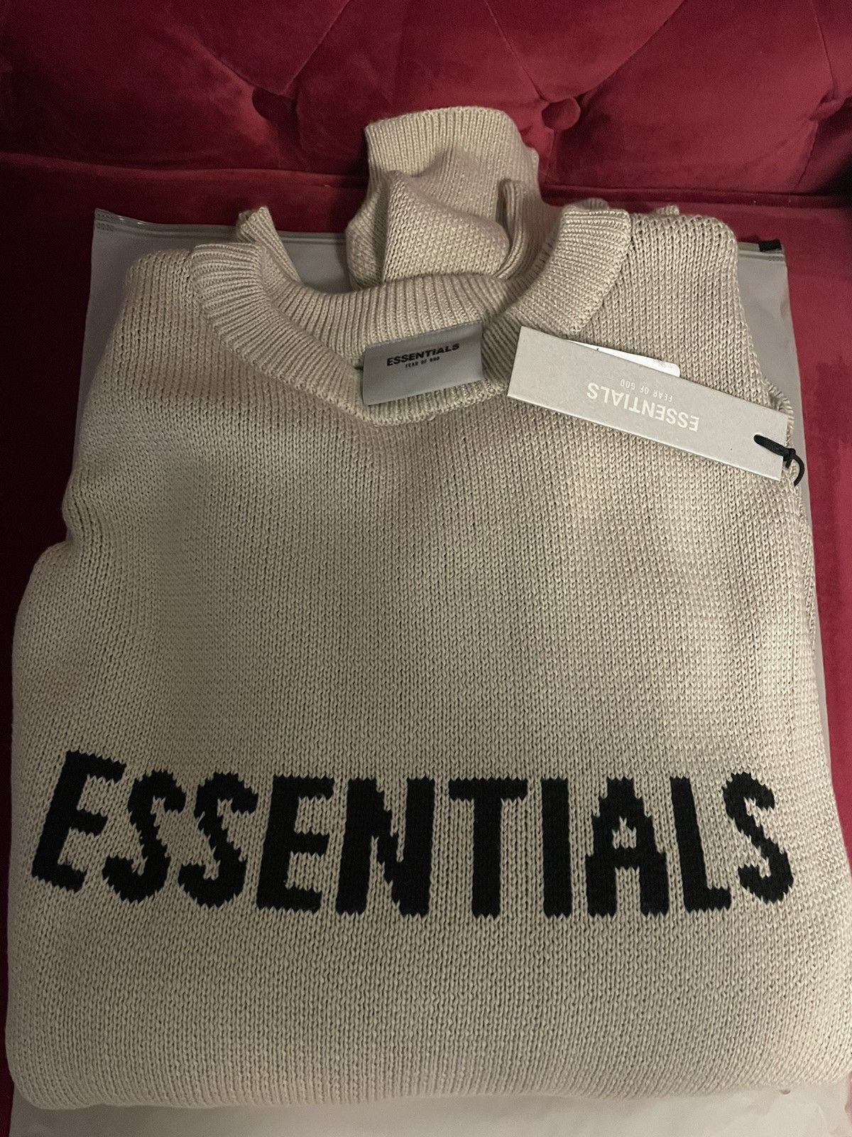 Fear of God Essentials Knit Sweater 🧶 | Grailed